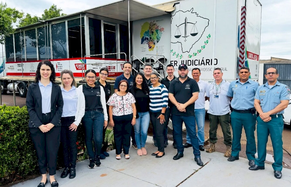 Carreta da Justiça estaciona em Jateí e faz mais de 200 atendimentos ...